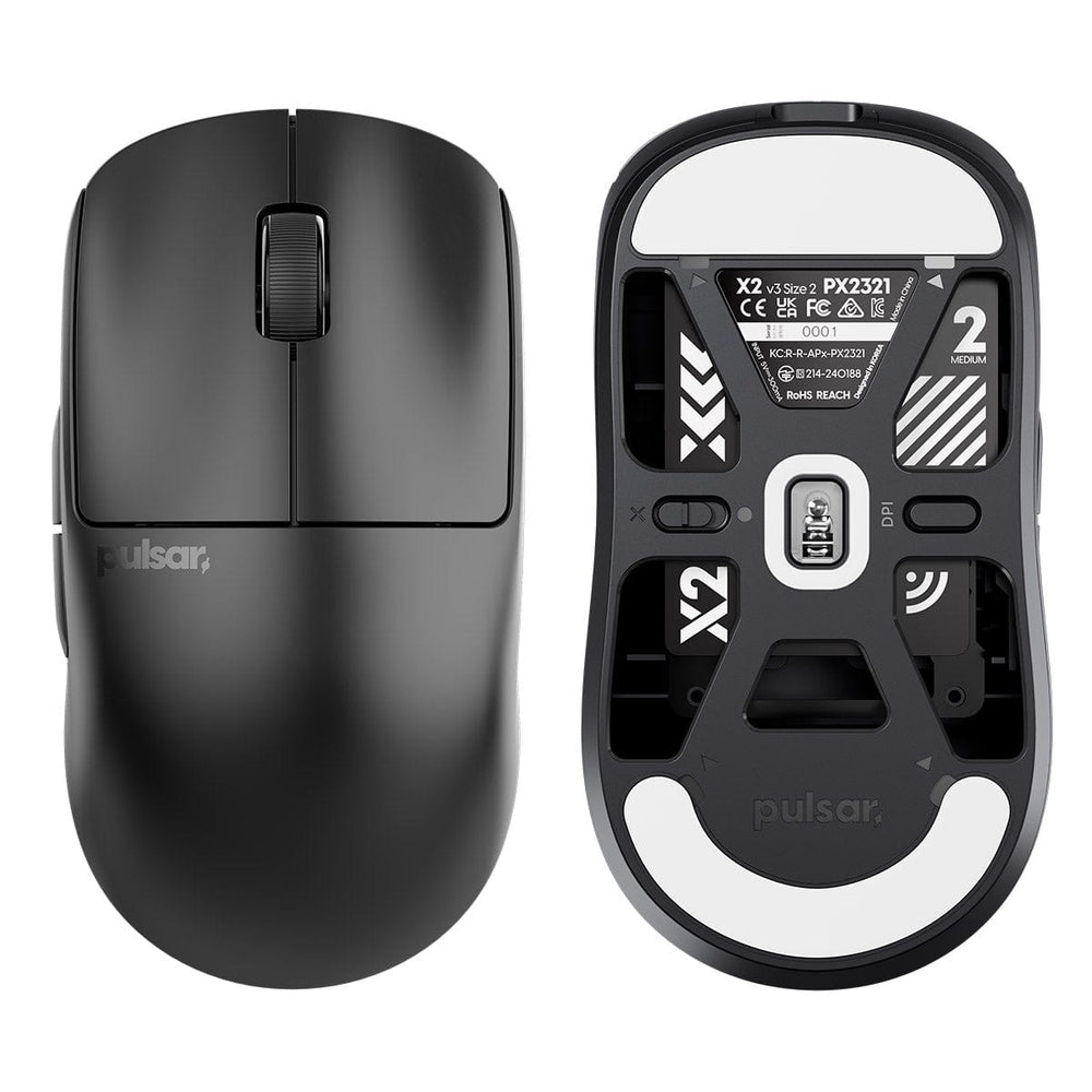 Chuột Pulsar X2 V3 đối xứng 51g 8KHz | Phong Cách Xanh