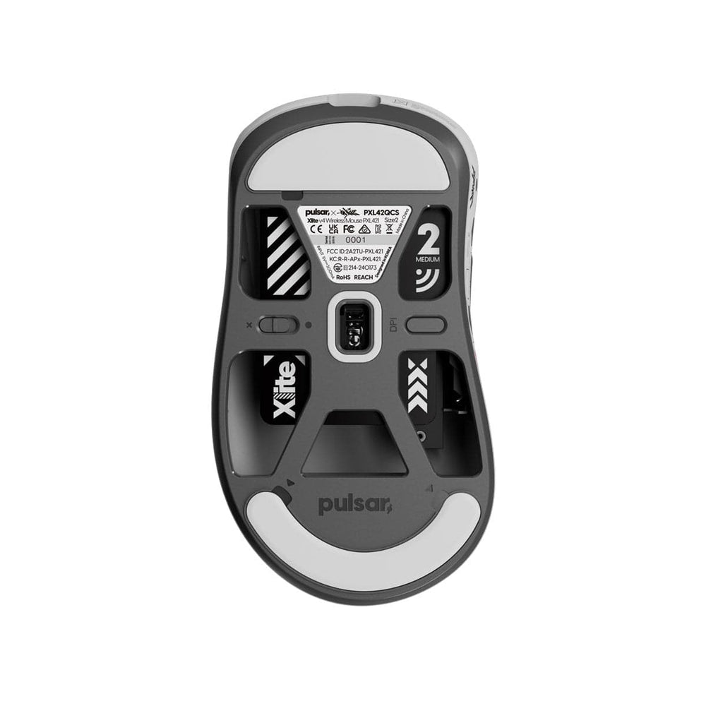 Chuột Pulsar x Quiccs Xlite V4 52g 8KHz | Phong Cách Xanh