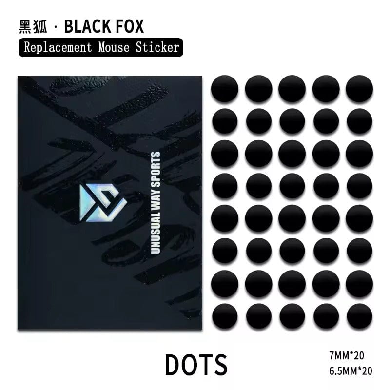 Feet UPE Black Fox dot skates 40 chấm | Phong Cách Xanh