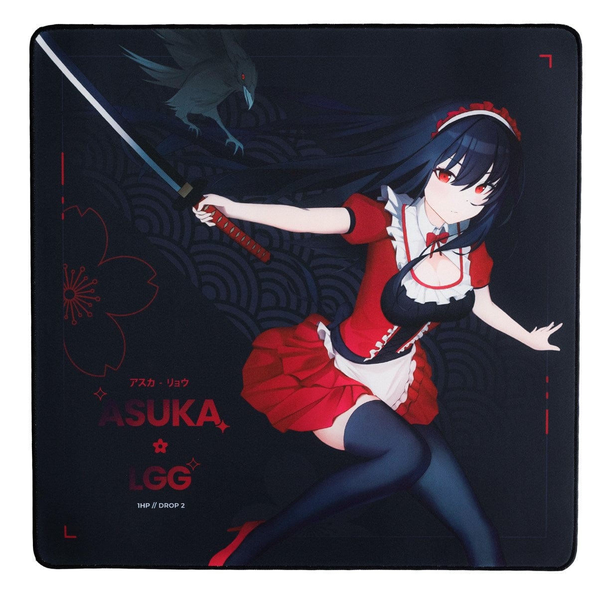Lót chuột LGG x Asuka Saturn control 500x500 | Phong Cách Xanh