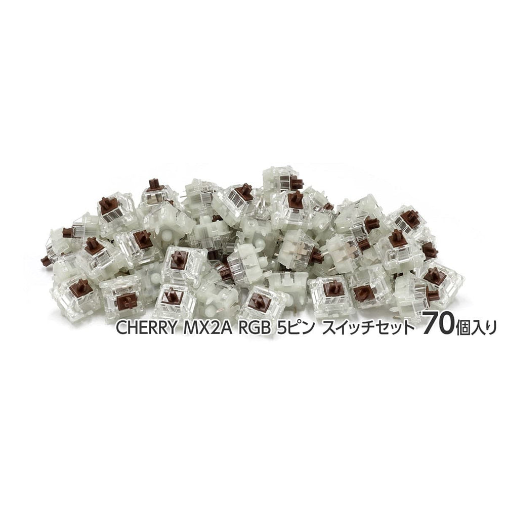 Switch Cherry MX2A RGB pre-lube 70 chiếc | Phong Cách Xanh