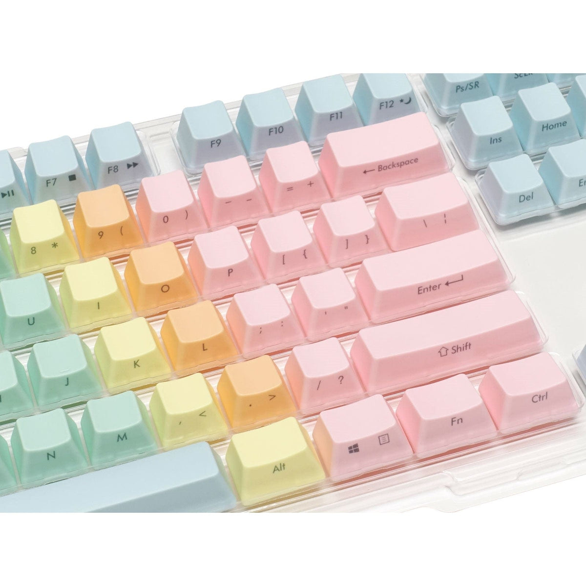 Bộ keycap Filco Macaron Ninja OEM | Phong Cách Xanh