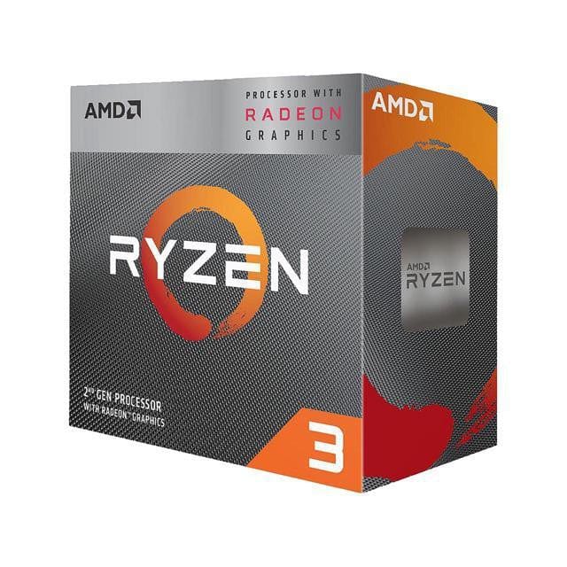 AMD Ryzen 3 3200G. 4 nhân 4 luồng. GPU Radeon